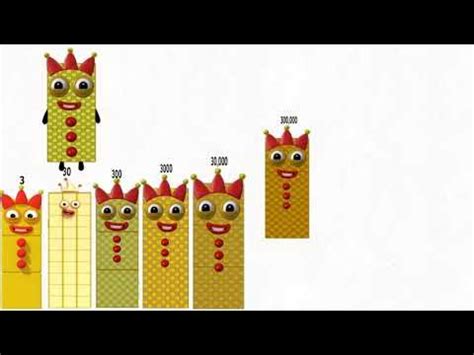 Numberblocks 300 Sneeze Numberblocks 3 To 30 000 000 Million New Face