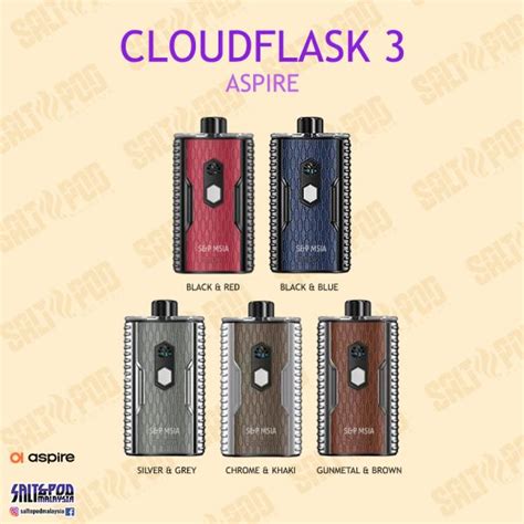 Aspire Cloudflask 3 Cloudflask Iii 60w 2000mah Sandp My