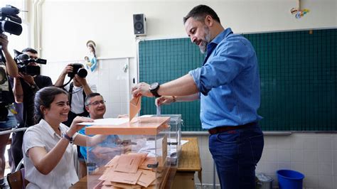 Abascal Augura Un Resultado Heroico Y Anima A Votar Un Cambio De