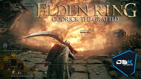 Godrick The Grafted Boss Fight All Cutscenes Elden Ring Youtube