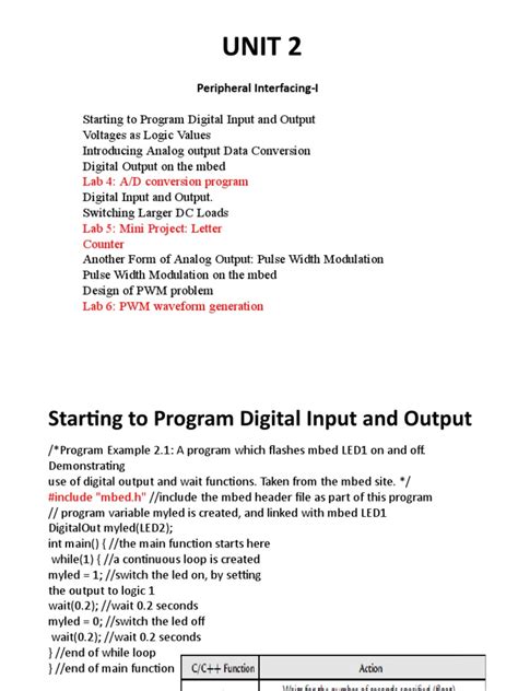Unit2 Arm Pdf Analog To Digital Converter Programming