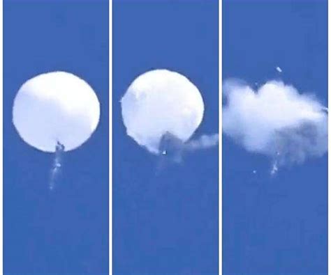 Us Seeks To Deflate Chinese Balloon Worries As Us Jets Intercept