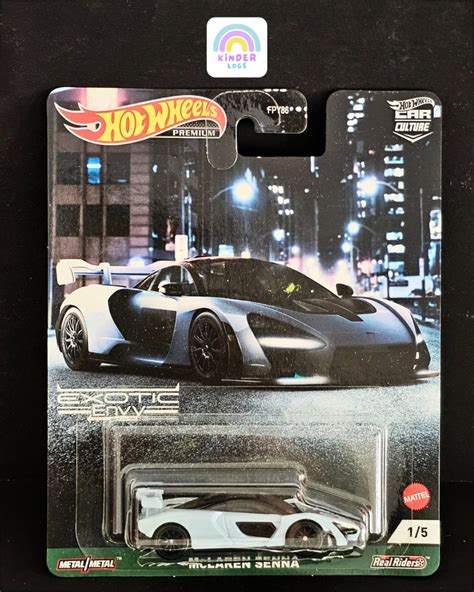 Premium Hot Wheels Mclaren Senna Blister Broken Buy At Kinder Logs