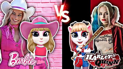 My Talking Angela 2 😍 Harley Quinn 👑 Or Barbie 🩷 💖 Youtube