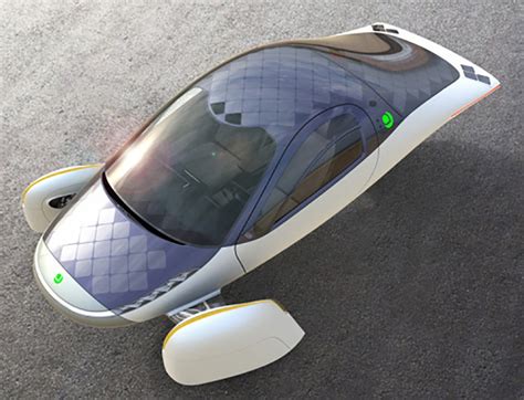 Concept Cars Of The Future Solar Powered 3 Wheel Aptera Never Needs