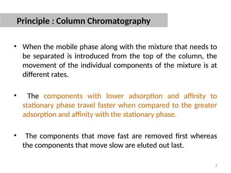 Column Chromatography Principle And Applications Pptx
