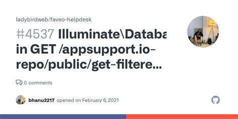 Illuminate Database Queryexception In Get Appsupport Io Repo Public