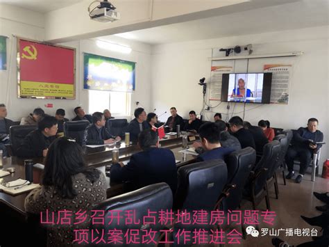山店乡召开农村乱占耕地建房问题专项以案促改工作推进会罗山县