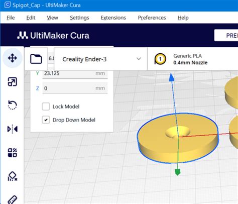 Move Dialog Box Hidden Behind Pulldown Menus Ultimaker Cura