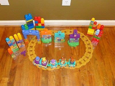 Disney Winnie The Pooh Train And Track Set Press And Go Music And Sounds Mega