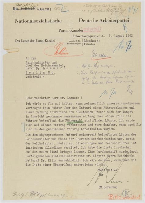 Lot Martin Bormann