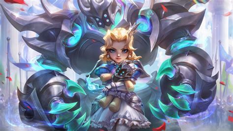 5155c Annie Battle Princess Pearl Chroma Lol Splash Art 8k