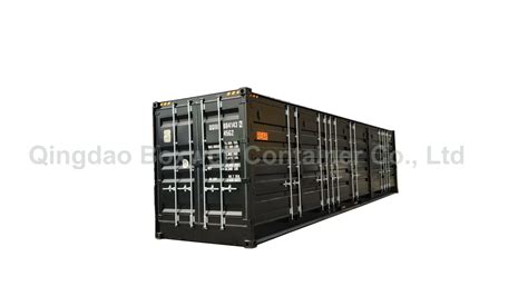 Iso Standard 40ft High Cube Open Side Shipping Csc Container Container And 40ft Container