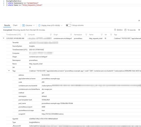 Scraping Prometheus Metrics From Aks To Azure Monitor