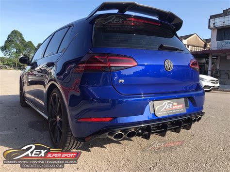 Golf Mk7 Mk75 A Revozport Spoiler Rexsupersport Specializes In