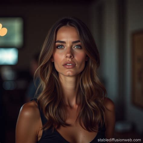 Tv Presenter With Realistic Studio Effect Stable Diffusion Online