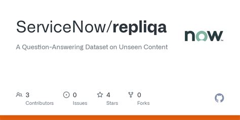 GitHub ServiceNow Repliqa A Question Answering Dataset On Unseen Content