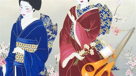 Geishas Fabric Panel Website