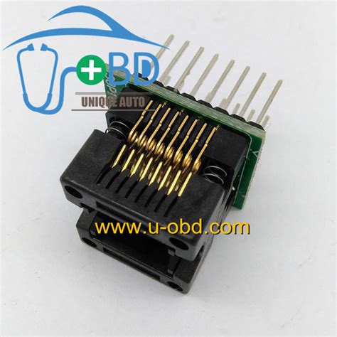 Sop16 Switch To Dip16 Programming Socket Adapter Touch Spot Gold Plating