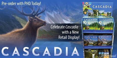 Cascadia Retail Display Bundle Aeg Phd Games