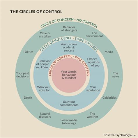 Circle Of Control Circle Of Control Mental Health Therapy Therapy Worksheets