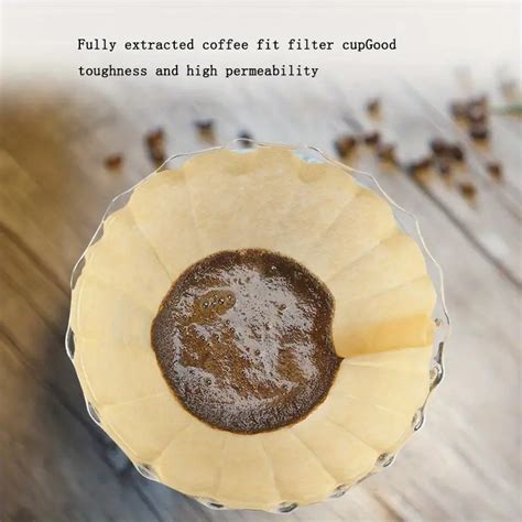 20100pcs 커피 여과지 커피 컵용 여과지 커피 컵용 여과지 2 4 인분 손으로 양조 한 커피 포트 여 Temu Of