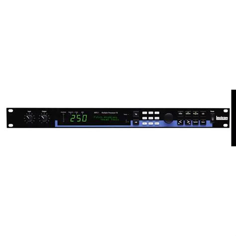 User Manual Lexicon Mpx1 English 128 Pages