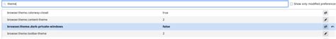 Disable Dark Theme In The Private Browsing Mode In Firefox 106