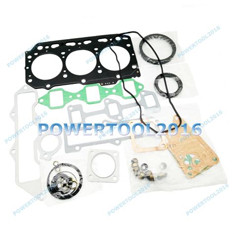 Engine Rebuild Gasket Set Full Engine Gasket Kit For Yanmar 3tne88