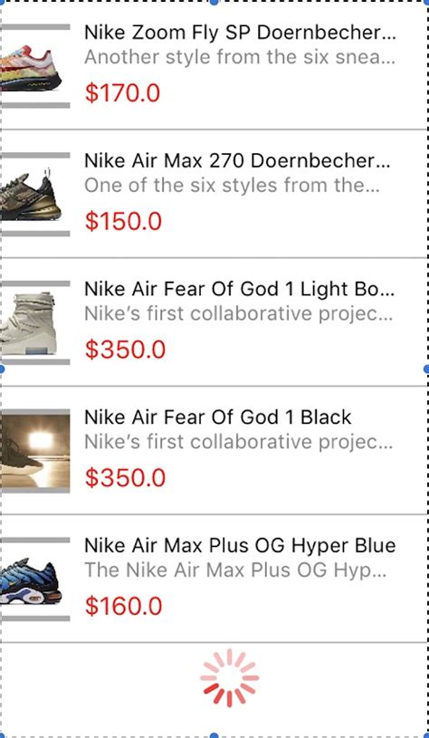 Ios Start And Stop Indicatorview And Put It In Centre Tableview In Swift Stack Overflow