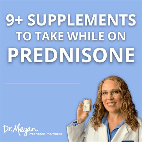 9 Supplements To Take While On Prednisone Dr Megan