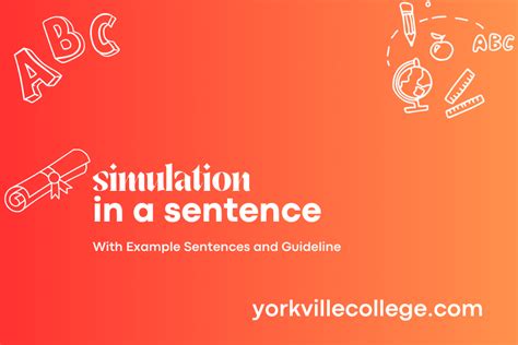 How To Use Simulation In A Sentence Easy Examples