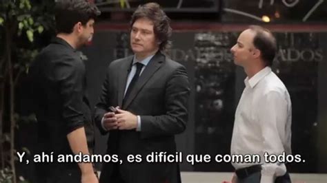 Restaurante Argentina El Insólito Video De Javier Milei Contra La