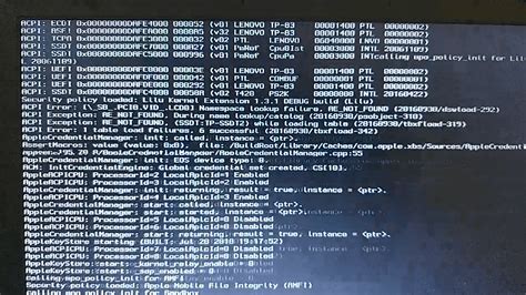 kernel panic and mach reboot high sierra thinkpad t420 hackintosh