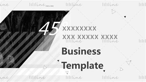 Artistic Minimalist Style Personal Report Powerpoint Template