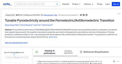 Tunable Pyroelectricity Around The Ferroelectric Antiferroelectric Transition
