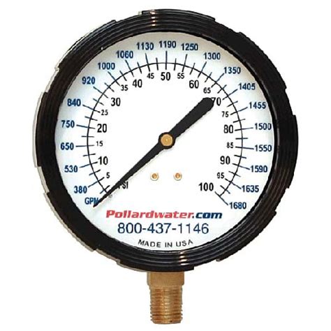 Hydrant Diffuser Gauge 100psi 1680gpm Firehosedirect