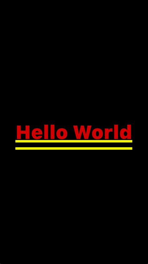 [flutter decoding flutter] 노란색 밑줄이 생긴 텍스트 yellow underline text