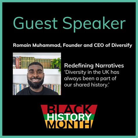 Romain Muhammad On Linkedin Blackhistorymonth Inclusivehistory Unitymatters