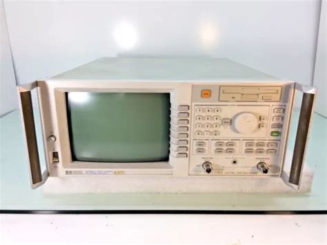 HP AGILENT ET RF Vector Network Analyzer KHz GHz W Opt EUR PicClick FR