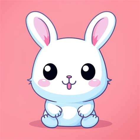 Premium Ai Image Adorable Rabbit Character