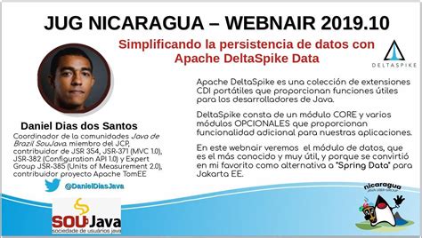 Palestra Simplificando La Persistencia De Datos Con Apache Deltaspike