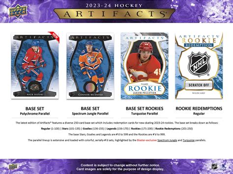 Upper Deck Artifacts NHL Hockey Cards BLASTERS