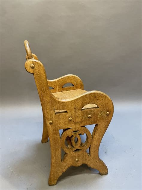 Victorian Oak Hall Chair As A Antiques Atlas