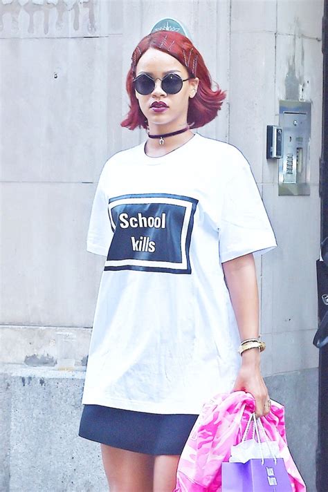 Come See Rihannas Red Hair Teen Vogue