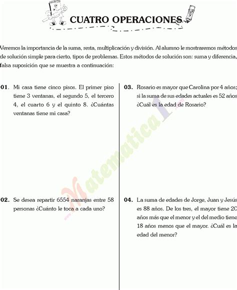 OPERACIONES COMBINADAS DE 4 OPERACIONES EN NATURALES EJEMPLOS Y