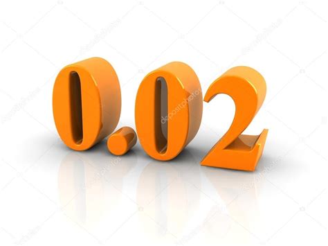 Number 0 02 Stock Photo Elenven 70201463