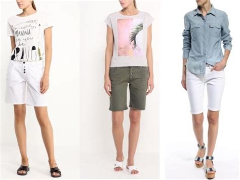 Женские бермуды | Womens shorts, Fashion, Bermuda shorts