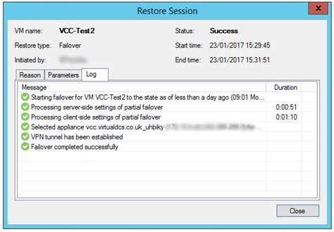 How To Perform A Veeam Cloud Connect Partial Failover VirtualDCS