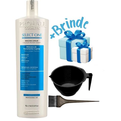 Prohall Escova Progressiva Select One 1L Progressiva Para Cabelo